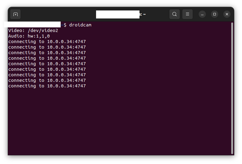 there was an error playing video from the webcam · Issue #230 ...