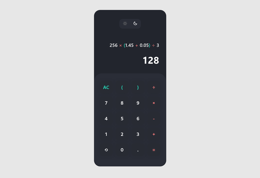 GitHub - Capster/calculator: Modern Calculator app built with React