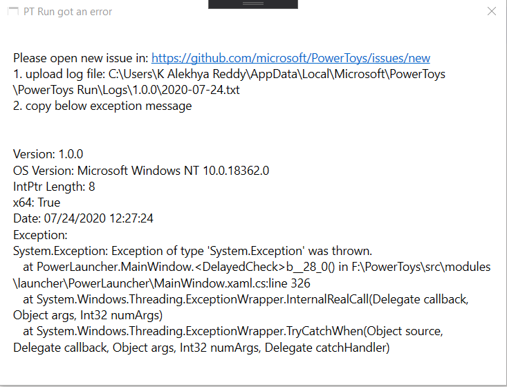 Error Reporting Window is not theme aware · Issue #5217 · microsoft ...