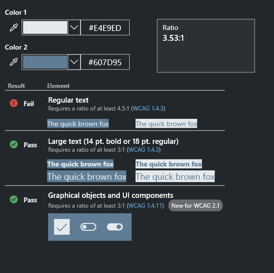 UI Contrast Related Accessibility Issues of PowerToys Run · Issue #5367 ...