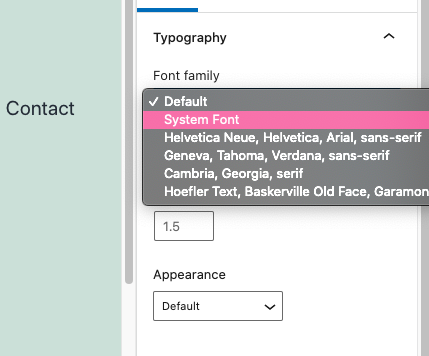Seedlet Blocks - Font Family Support · Issue #3374 · Automattic/themes · GitHub
