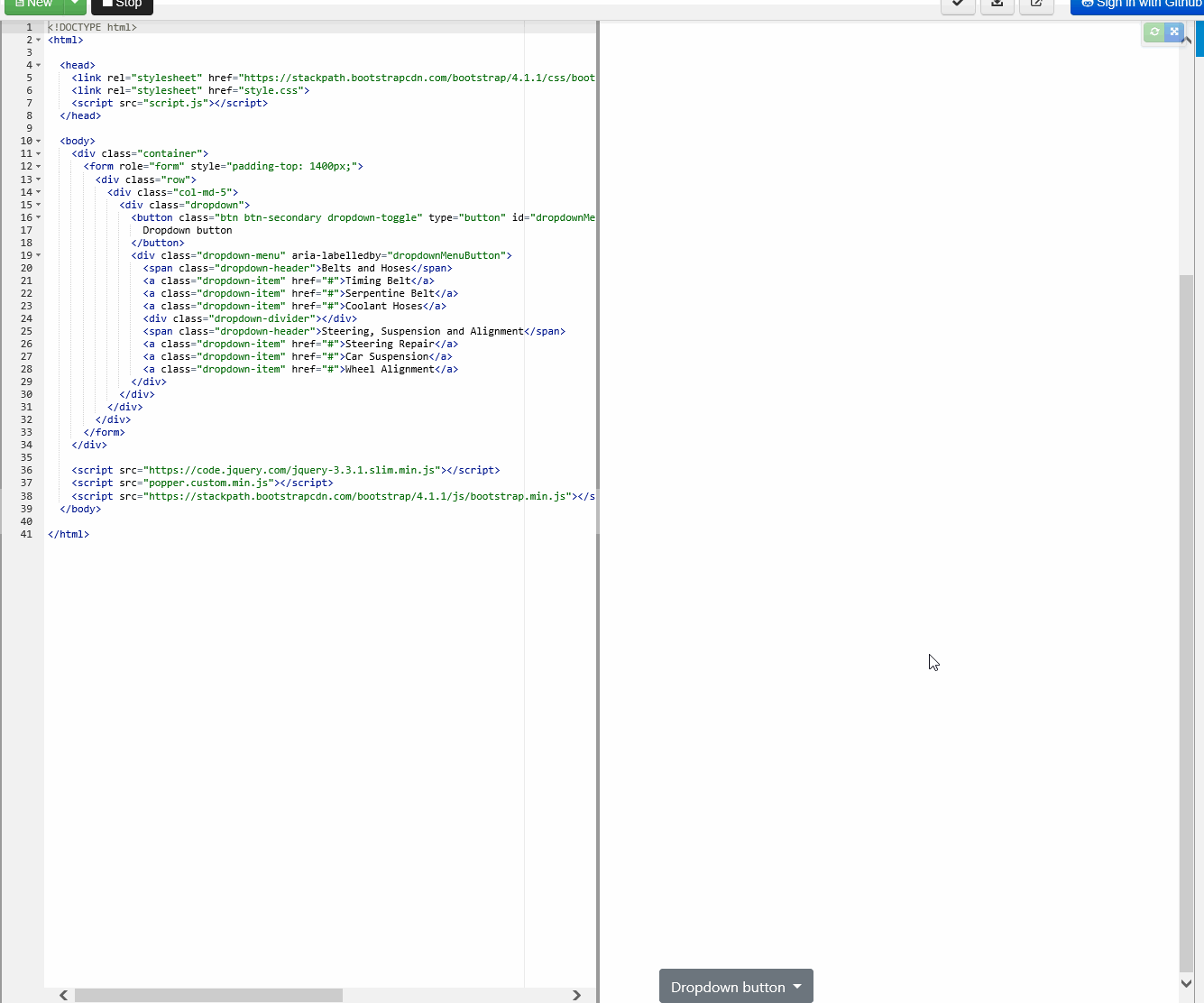 Dropdown Bug With Initial Position In Ie 11 · Issue 24851 · Twbsbootstrap · Github 2618