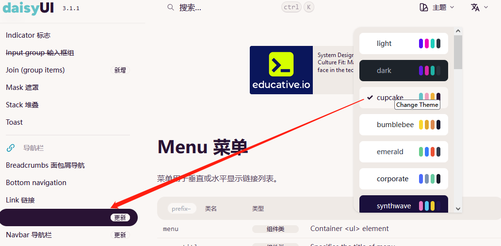 bug: Can't read the text when the menu active · Issue #2024 · saadeghi/daisyui · GitHub