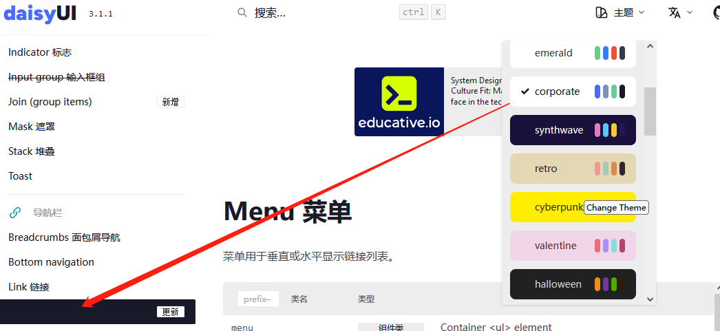bug: Can't read the text when the menu active · Issue #2024 · saadeghi/daisyui · GitHub