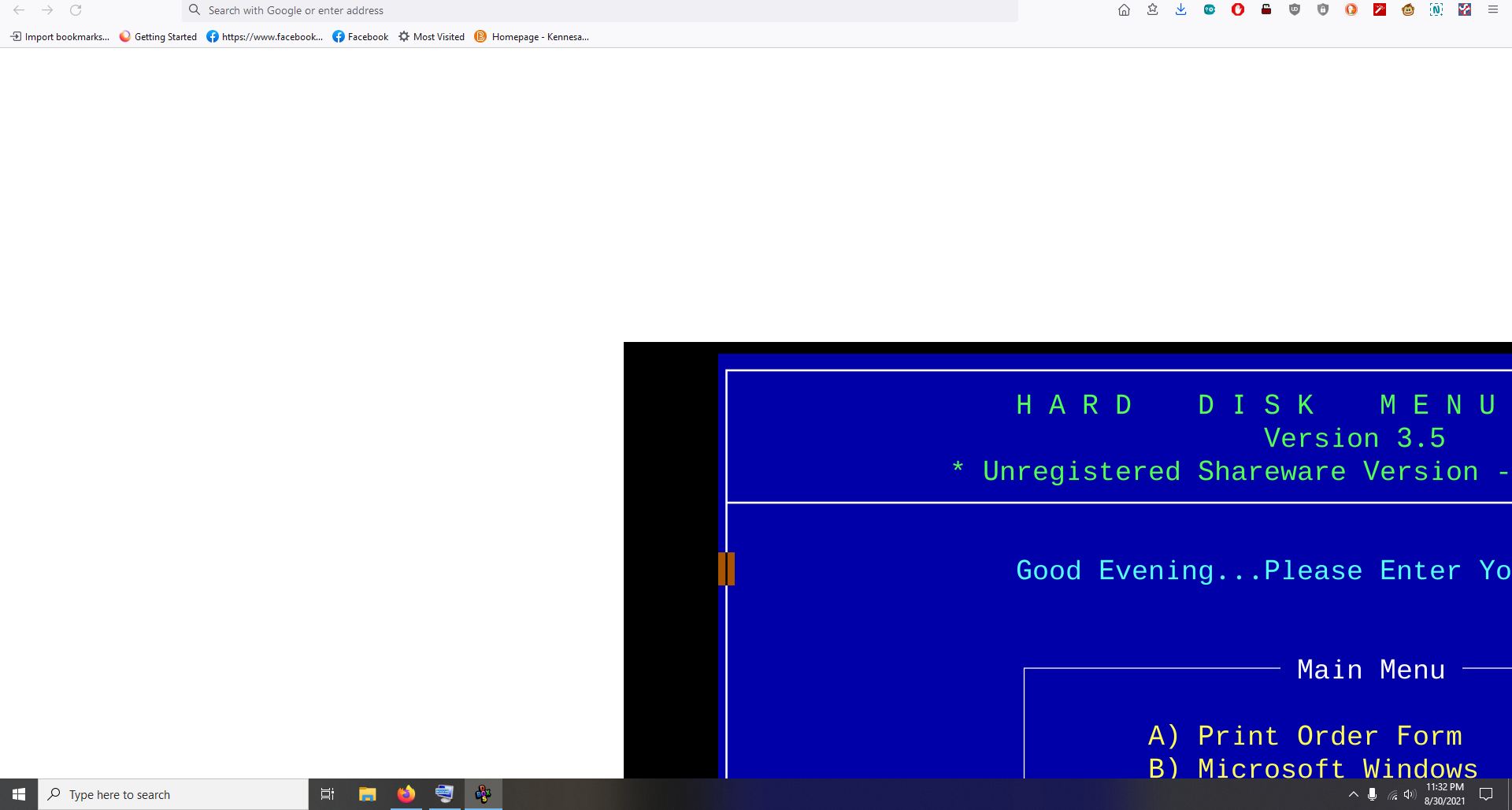 Windowed, off-center display when returning to TTF output · Issue #2992 ...