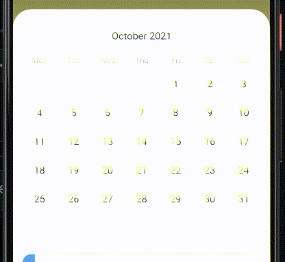 Horizontal scroll in Calendarlist calendarWidth · Issue #732 · wix/react-native-calendars · GitHub