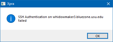 SSH authentication failure on Windows · Issue #3372 · Xpra-org/xpra · GitHub