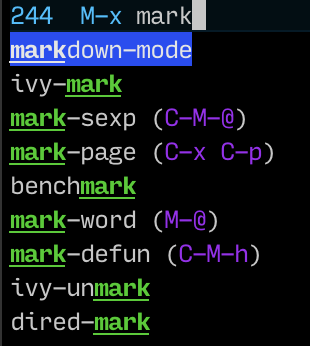 Display keybindings with `M-x` like counsel · Issue #121 · radian-software/selectrum · GitHub