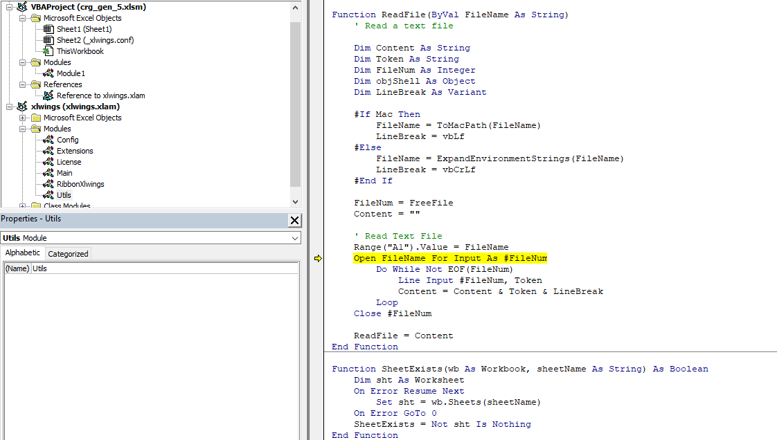 Xlwings error 53 when running through Excel Ribbon · Issue #1732 · xlwings/xlwings · GitHub