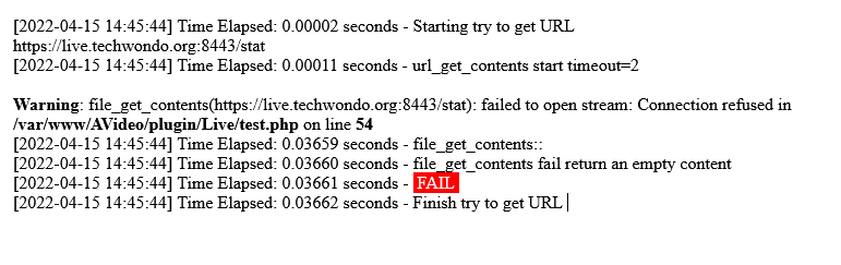 cant get stream to show on page · Issue #6507 · WWBN/AVideo · GitHub