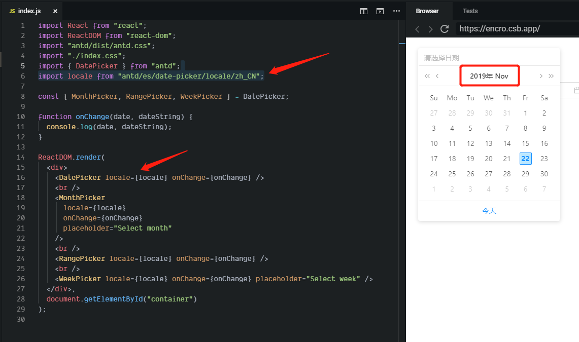 MonthPicker 插件无法中文化BUG · Issue #19762 · ant-design/ant-design · GitHub