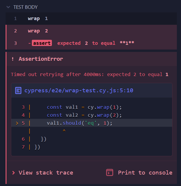 cy.wrap seems to manipulate global state · Issue #23959 · cypress-io/cypress · GitHub