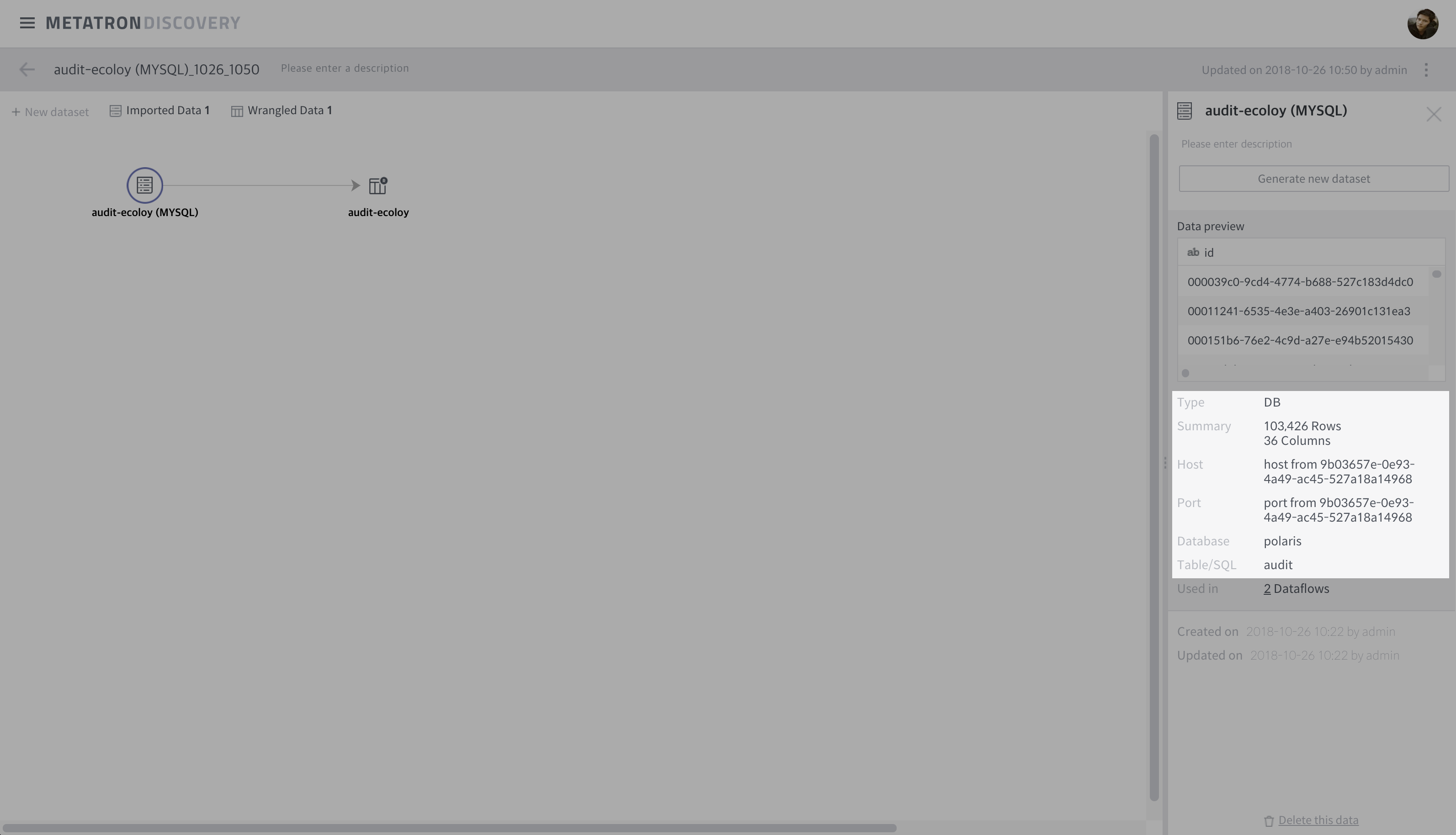 Information of the same dataset are different on two pages · Issue #553 · metatron-app/metatron ...