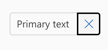 Tag dismissible - the dismiss icon should be highlighted on focus ...