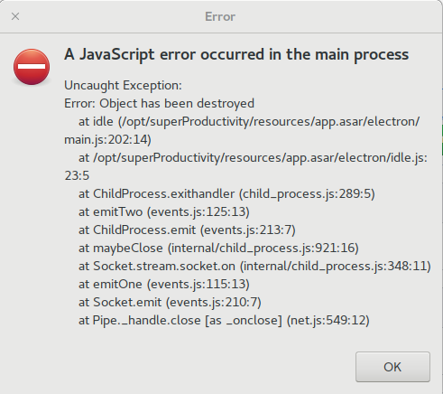 Cannot reopen the application · Issue #18 · johannesjo/super-productivity · GitHub
