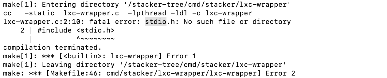 Bug: alpine:edge aarch64 image doesn't compile c-programs · Issue #473 · project-stacker/stacker ...