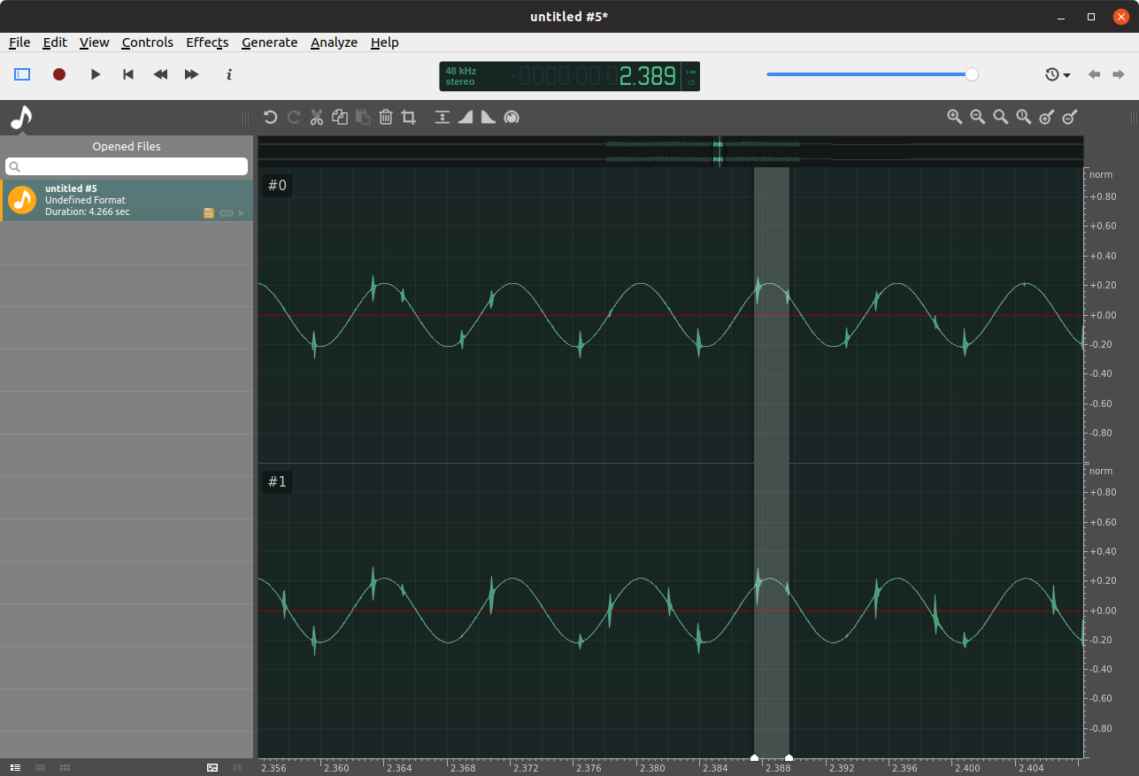 [BUG] FIR EQ produces periodic glitches as HiFi3 xcc build · Issue #2231 · thesofproject/sof ...