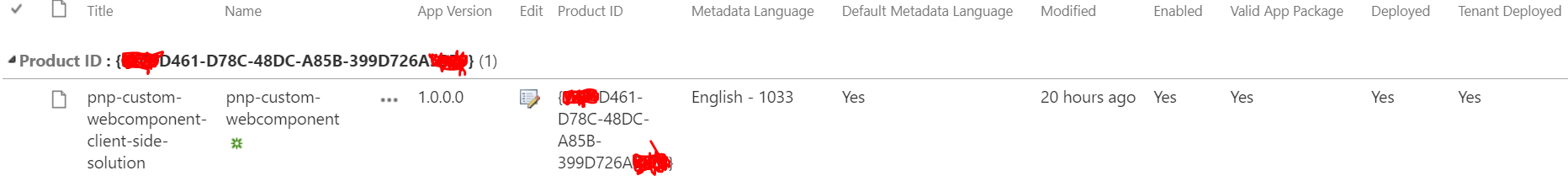 Manifest not found for component id "0d910c1 #Extensibility #Custom web component · Issue #1114 ...
