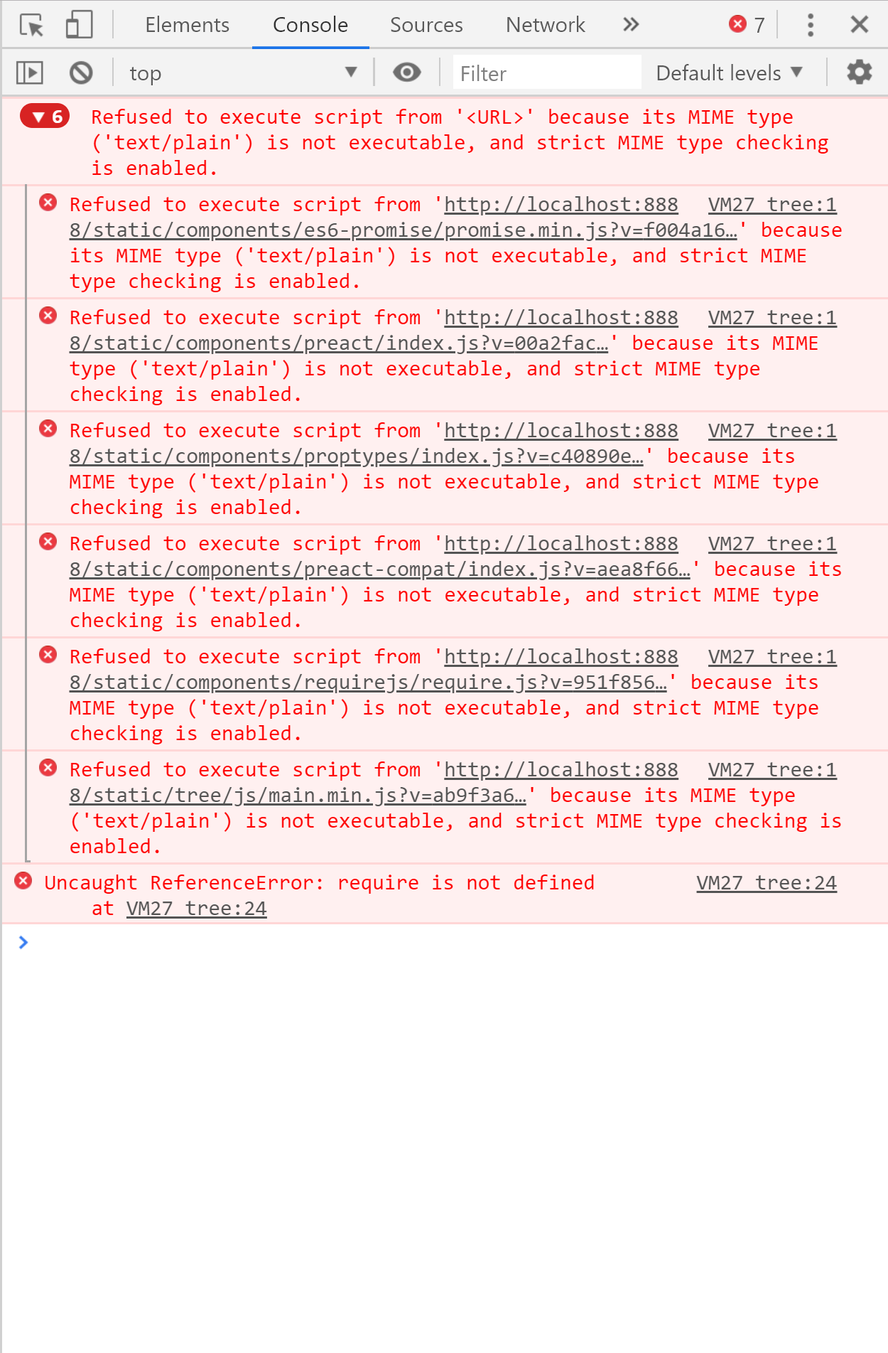 Blank screen on Chrome, Edge and IE. · Issue #11652 · ipython/ipython · GitHub