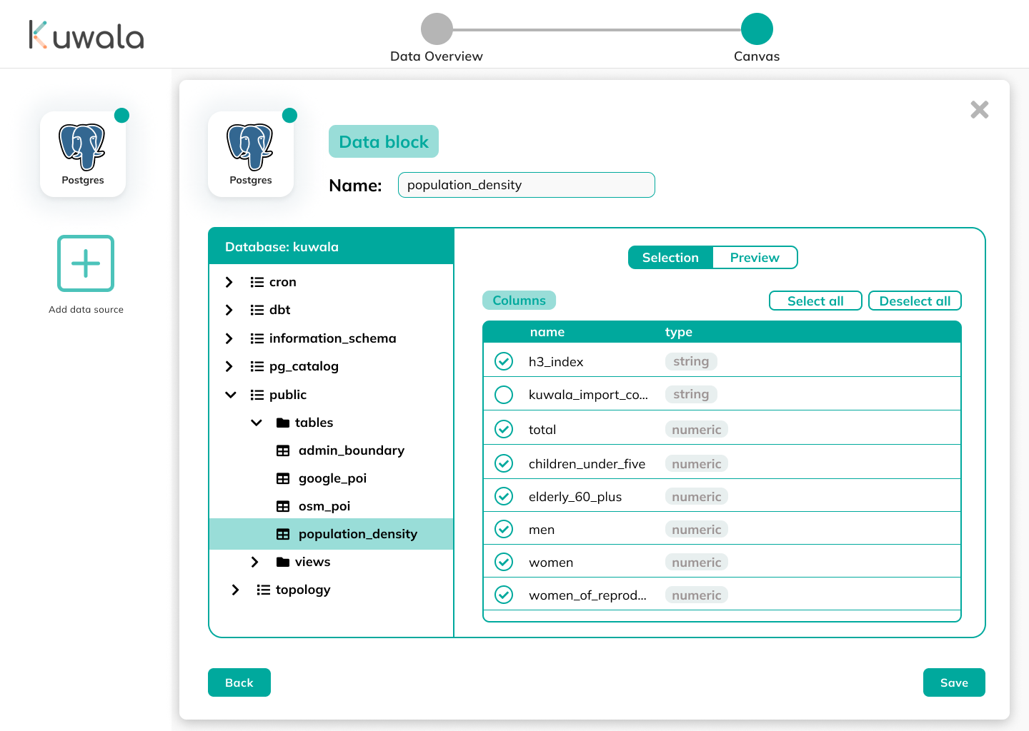 Data block from data warehouses · Issue #83 · kuwala-io/kuwala · GitHub