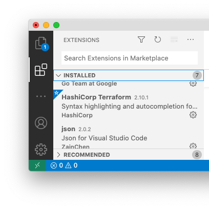 There is no formatter for 'terraform' files installed. · Issue #617 · hashicorp/vscode-terraform ...