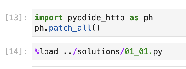 ` Load` Magic Not Working · Issue 1076 · Jupyterlite Jupyterlite · Github