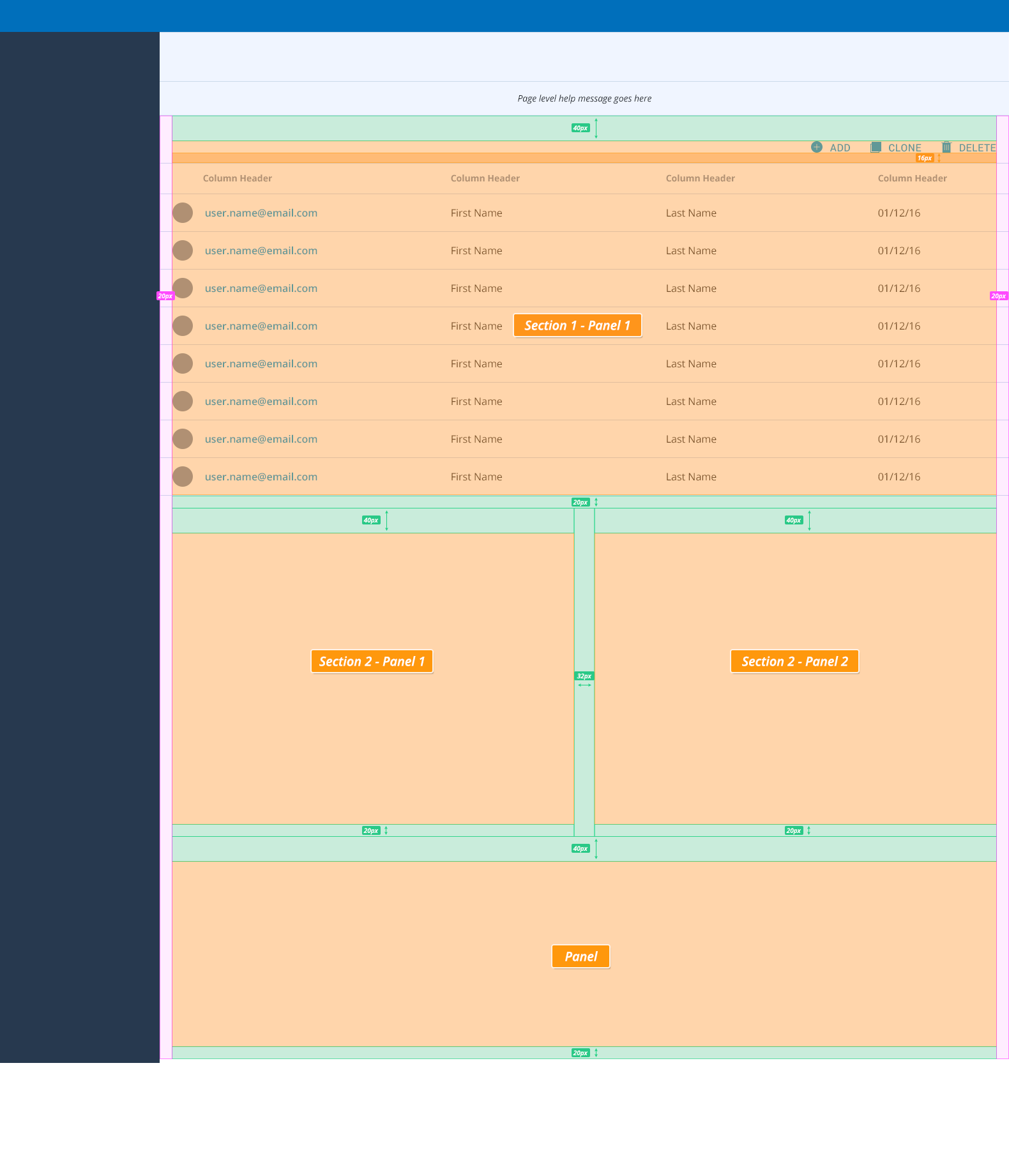 Design Page level Sections · Issue #1117 · SAP-archive/techne · GitHub