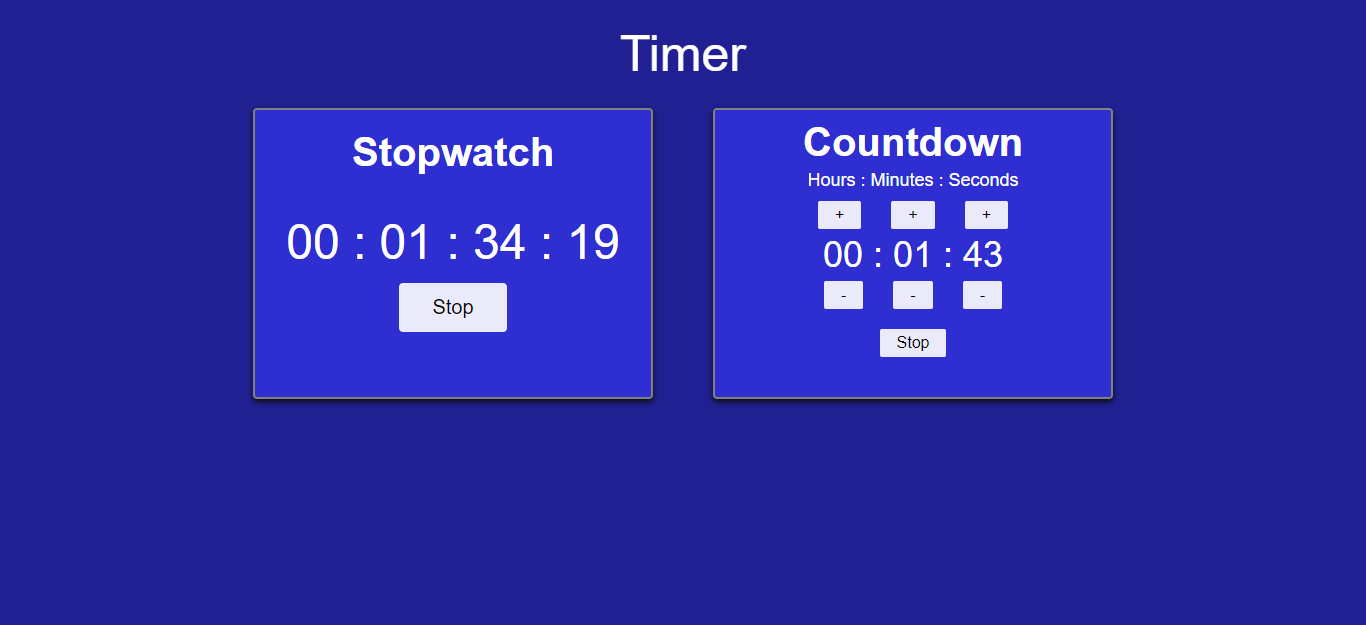 GitHub - Soundug/countdowntimer: Built a timer app in react js for cementing the fundamental ...