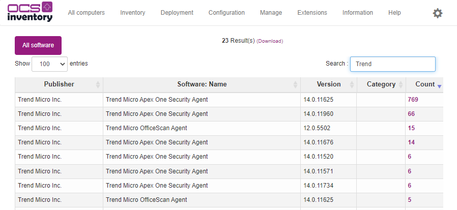 Bug · Issue 1491 · Ocsinventory Ngocsinventory Ocsreports · Github 