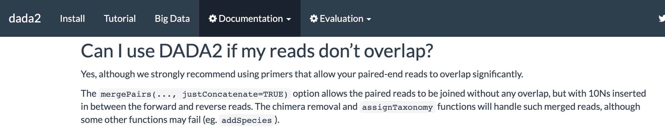 reads can not merge · Issue #739 · benjjneb/dada2 · GitHub