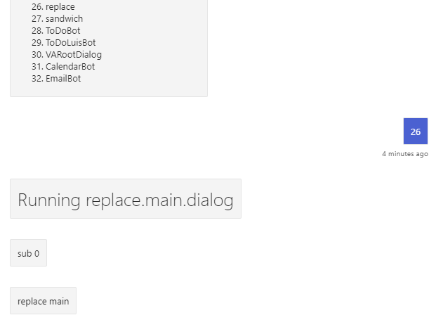 ReplaceDialog is not replacing correctly · Issue #3900 · microsoft/botbuilder-dotnet · GitHub