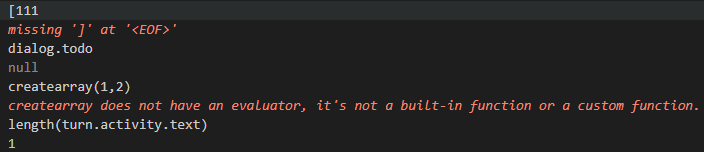 [PORT] support expression in debug evaluate · Issue #590 · microsoft/botbuilder-java · GitHub