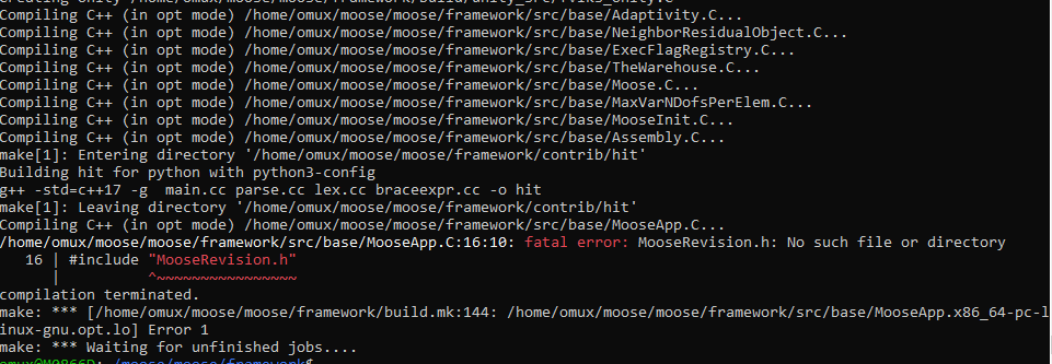 MOOSE on WSL2/Ubuntu-20.04 · idaholab moose · Discussion #22764 · GitHub
