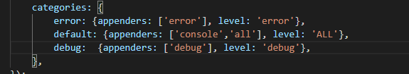 categories just default valid · Issue #973 · log4js-node/log4js-node · GitHub