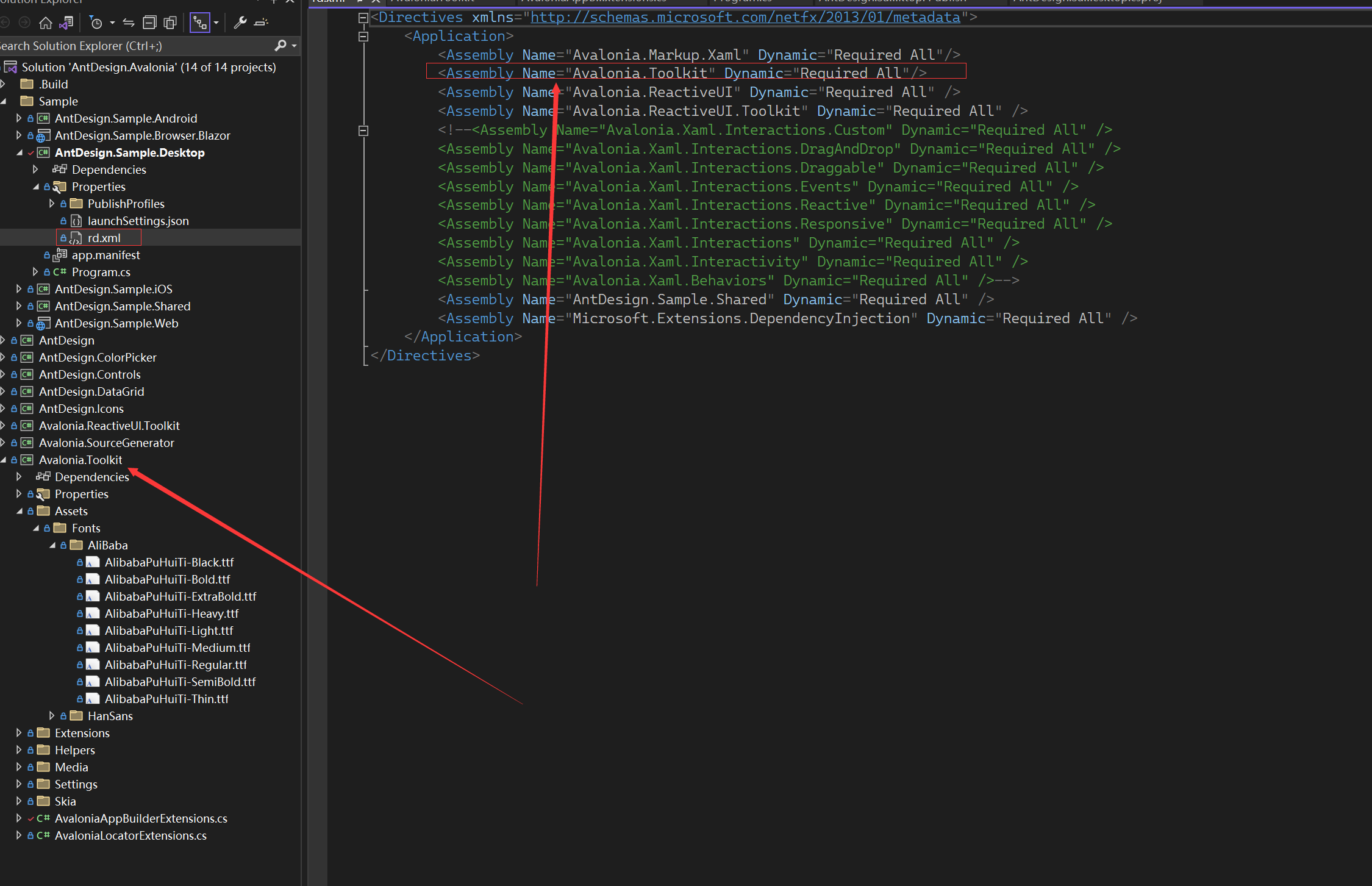 [FontFamily] Custom FontFamily not work when publish nativeaot · Issue #10975 · AvaloniaUI ...