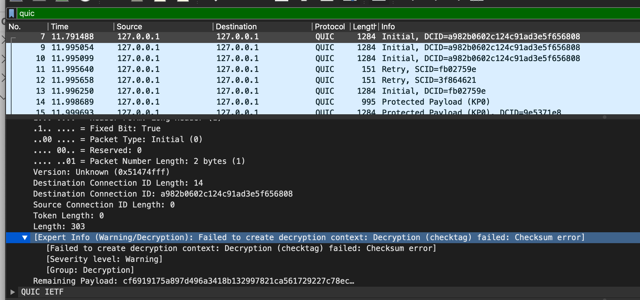 wireshark decrypt failed · Issue #2653 · quic-go/quic-go · GitHub wireshark decrypt failed · Issue #2653 · quic-go/quic-go · GitHub