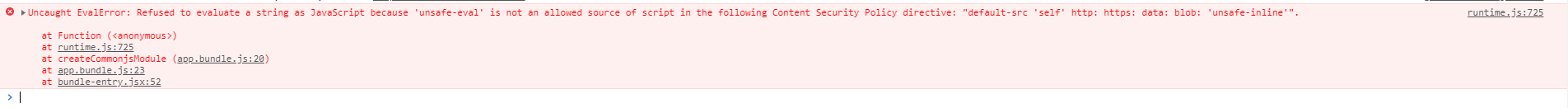 CSP Error (inline script) · Issue #607 · SoftwareBrothers/adminjs · GitHub