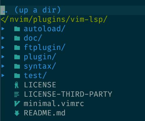 going up a directory · Issue #119 · lambdalisue/vim-fern · GitHub