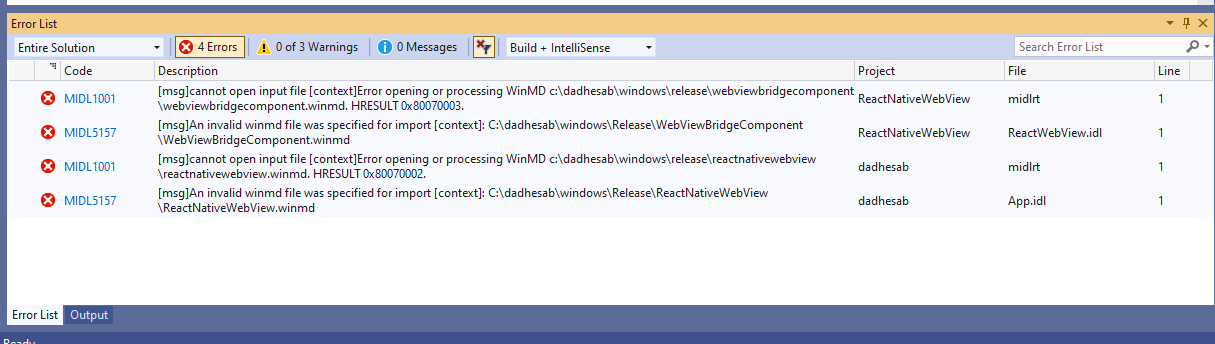 Can not create build for arm/arm64 · Issue #2034 · react-native-webview/react-native-webview ...