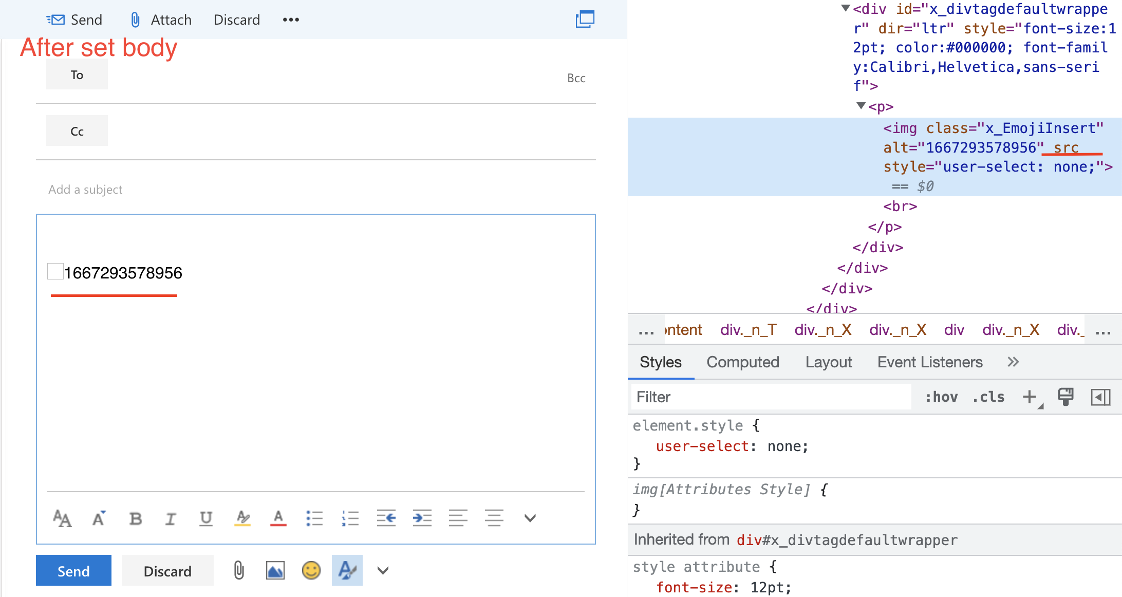 [Outlook] Body.setAsync will break signature IMG on exchange on-premise ...