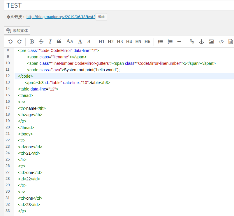 Publish to wordpress to reserve md format, do not convert to html ...
