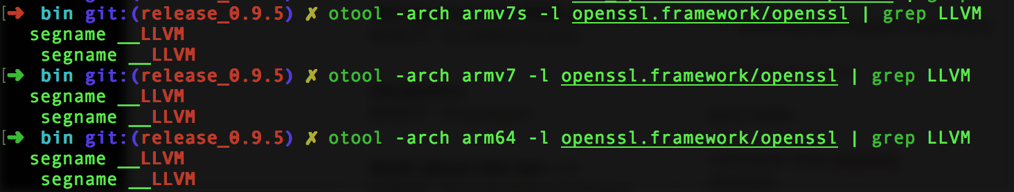 Enable Bitcode For Openssl Dynamic Framework · Issue 222 · Cossacklabsthemis · Github 