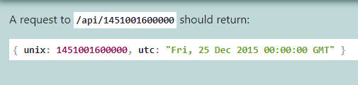 Challenge (Timestamp Microservice) unix value must be of type number · Issue #45280 ...