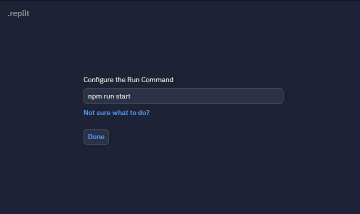 Replit config update status for Node.js challenges and projects · Issue #46910 · freeCodeCamp ...