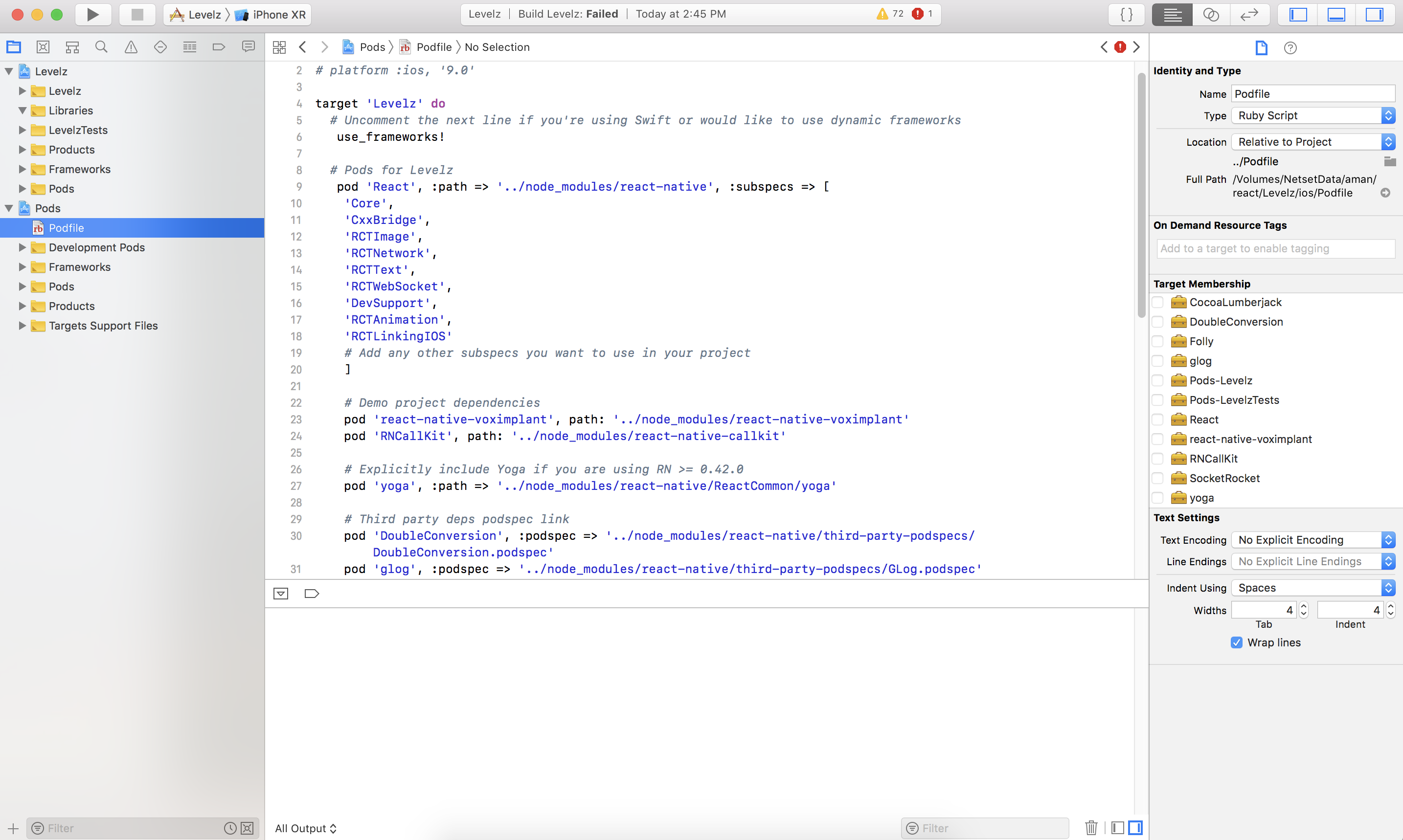 Error in ios installation · Issue #63 · voximplant/react-native-voximplant · GitHub