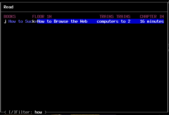 Read menu columns are sometimes overlapping · Issue #24950 · CleverRaven/Cataclysm-DDA · GitHub
