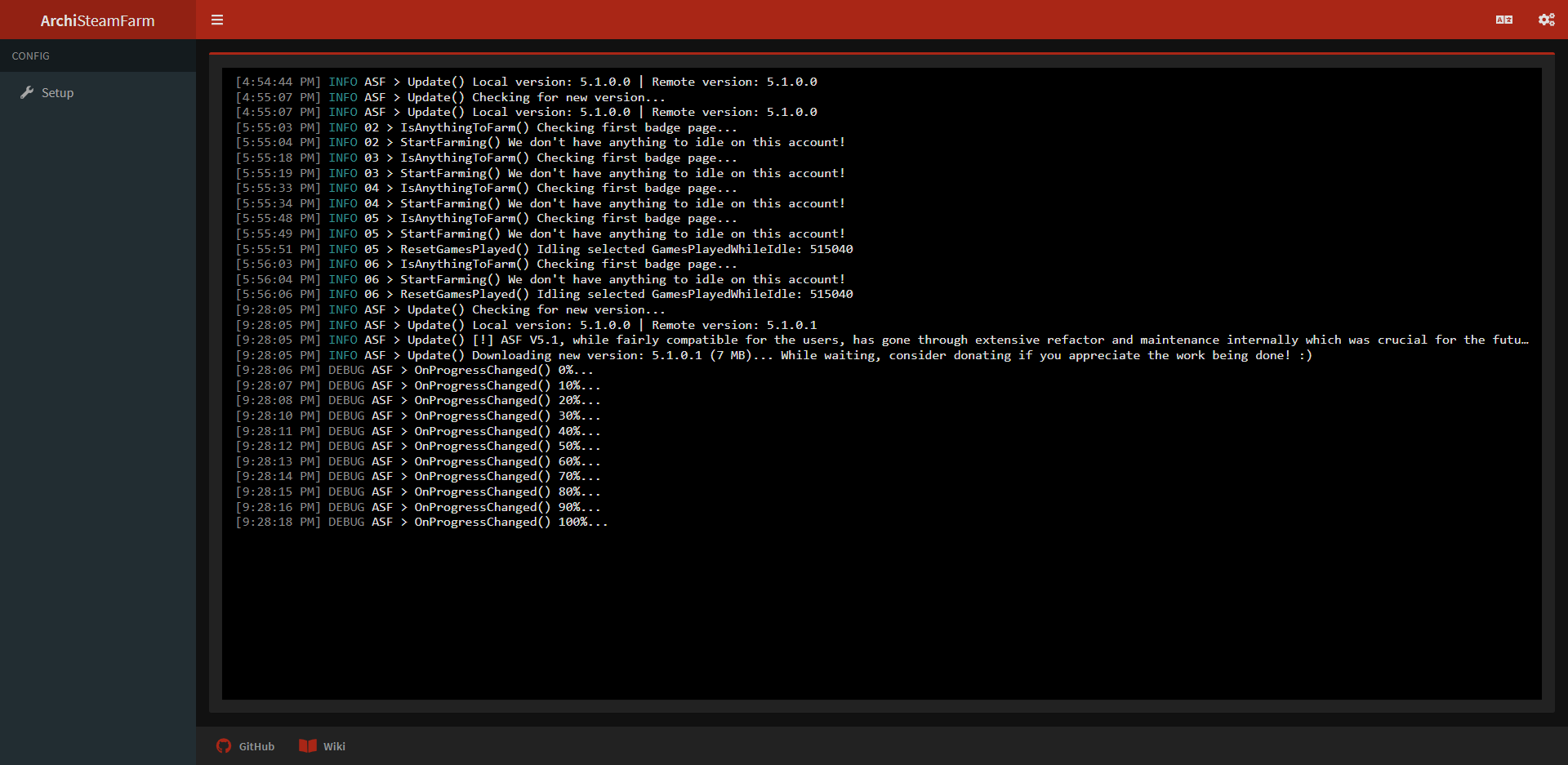 ASF-ui doesn't redirect to Setup page properly · Issue #1399 · JustArchiNET/ASF-ui · GitHub