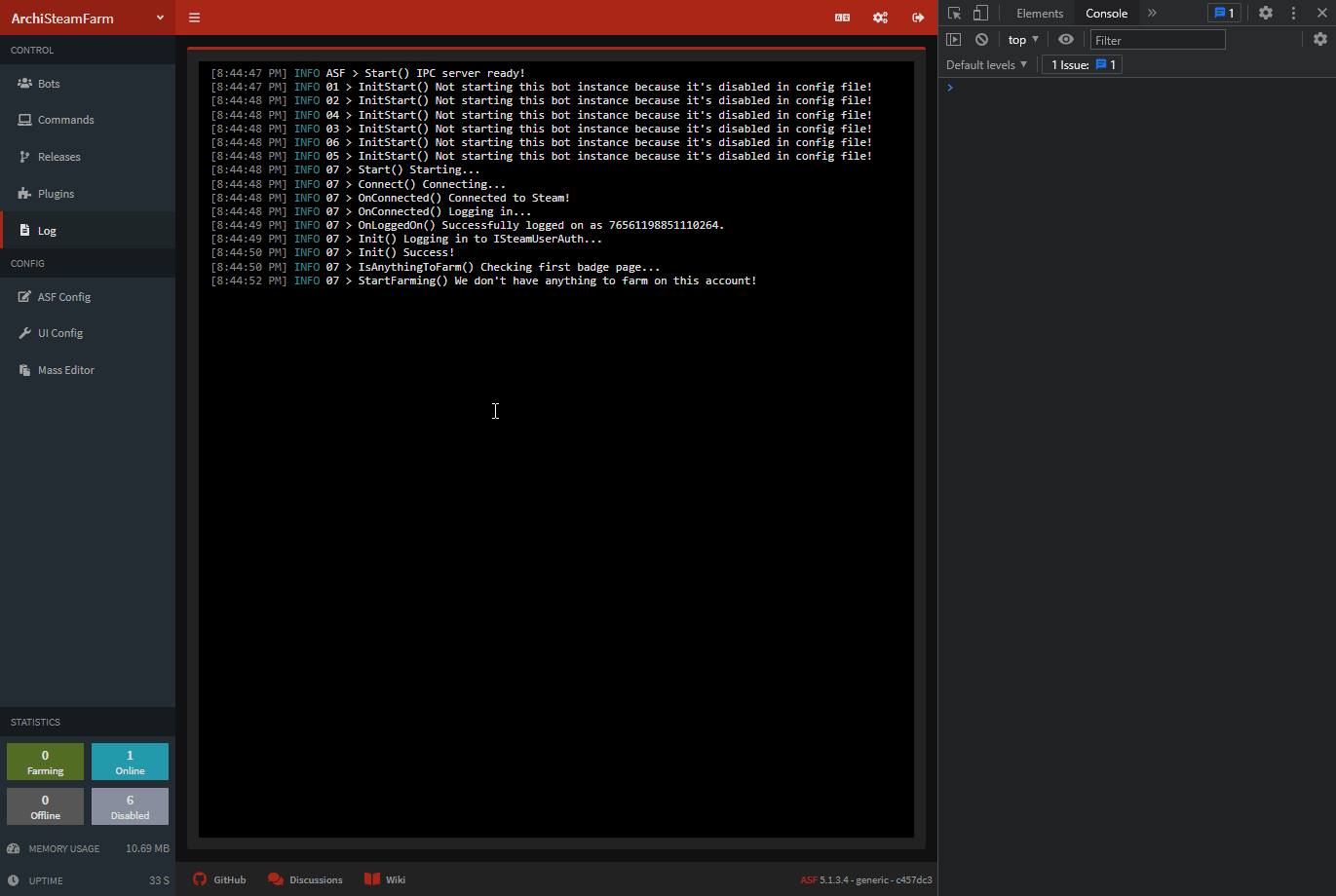 ASF-ui does not recognize "null" as IPCPassword · Issue #1507 · JustArchiNET/ASF-ui · GitHub