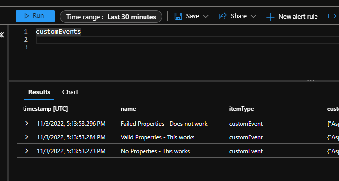 Telemetry item gets lost when property value ends with a backslash · Issue #2698 · microsoft ...