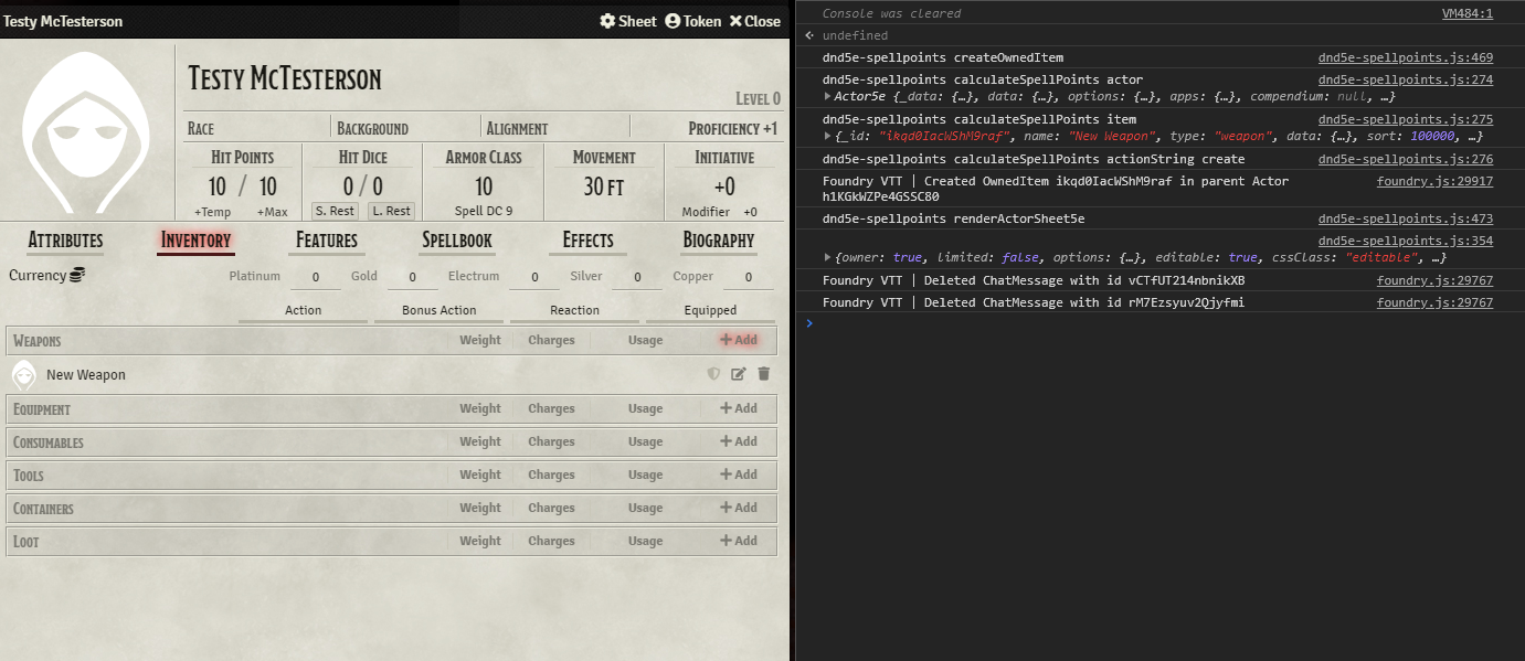 Spell Points that should restore on Long Rest instead go down when Long Resting · Issue #9 ...